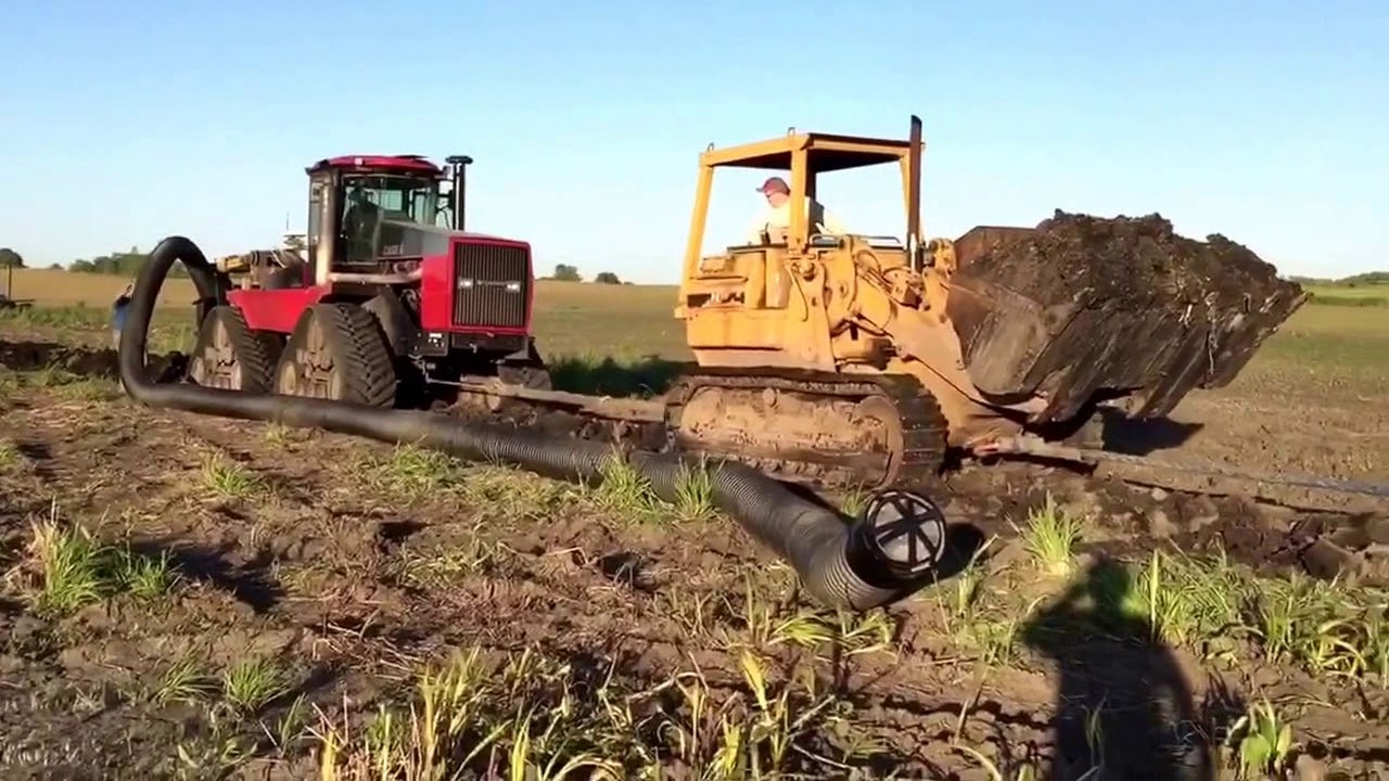 Laying 12" Field Tile - Wallin Tile Company - YouTube