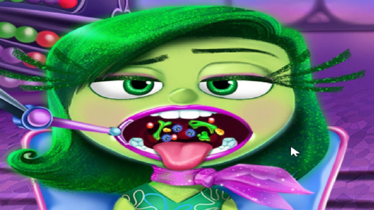 Disgust Dental Care - Inside Out Movie - Doctor Games - Girls Games ...