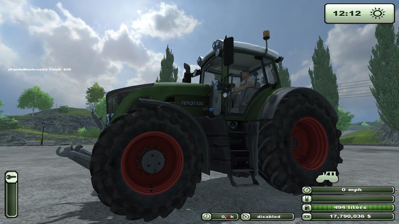 Farming Simulator 2013 Mod Review Contest Fendt 936 Vario SCR - YouTube