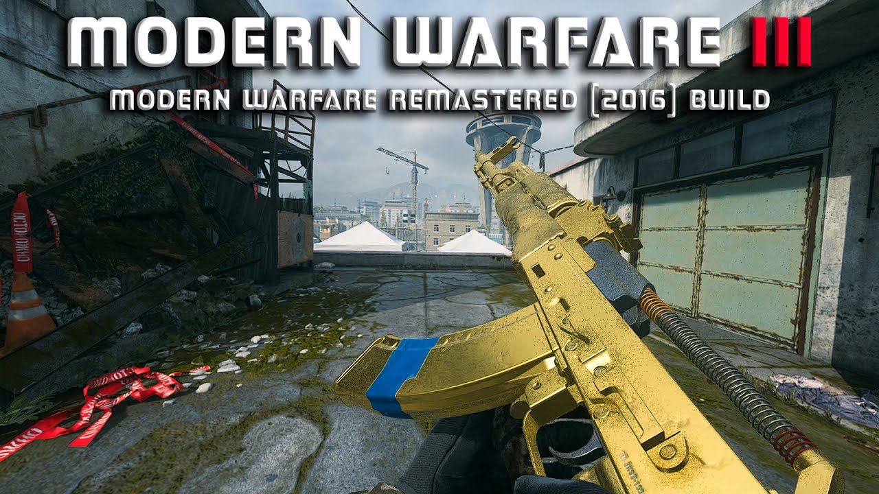 CALL OF DUTY MODERN WARFARE III : MODERN WARFARE REMASTERED [2016 ...
