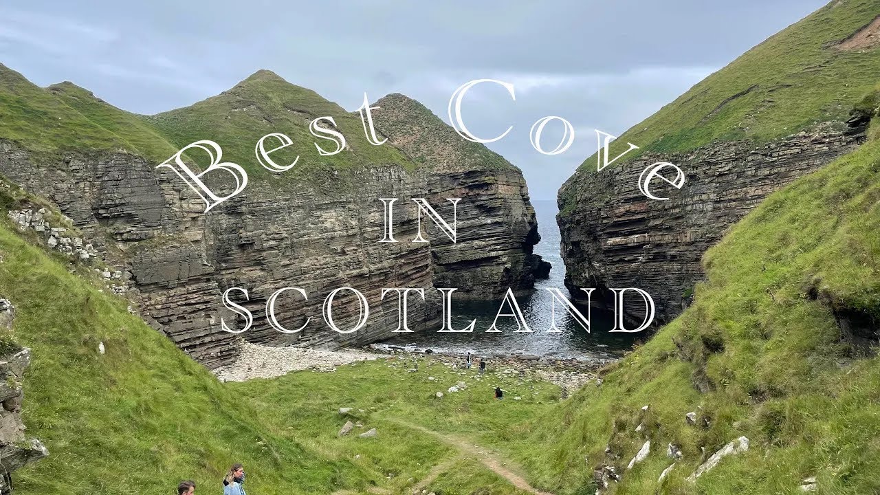 Puffin Cove || Most attractive cove in Scotland, UK - YouTube
