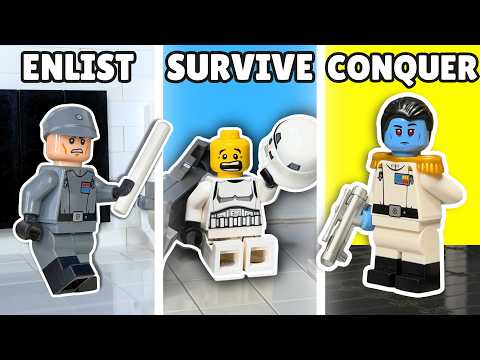 I Built a LEGO Star Wars Stormtrooper Academy!