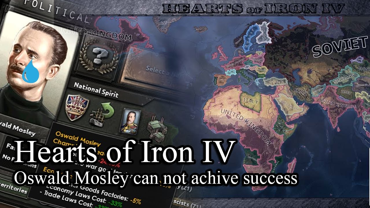 Oswald Mosley gets a kick in the a$$ (HOI4 Roleplay) - YouTube