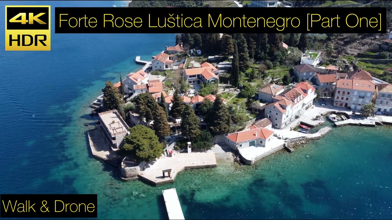 FORTE ROSE Luštica [Walk&Fly] Montenegro Crna Gora March 2023 Part One ...