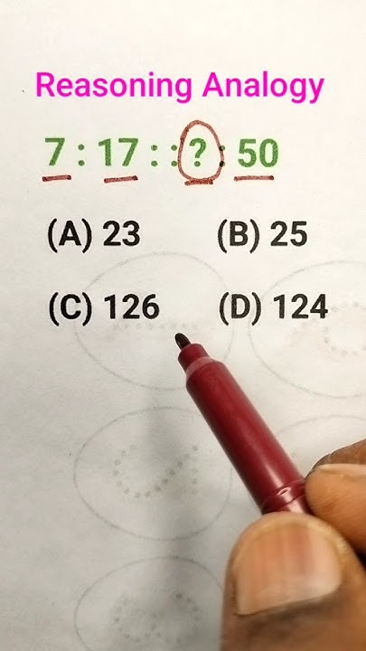 Analogy Questions, SSC GD Ka Analogy Questions, How to solve Analogy questions - YouTube