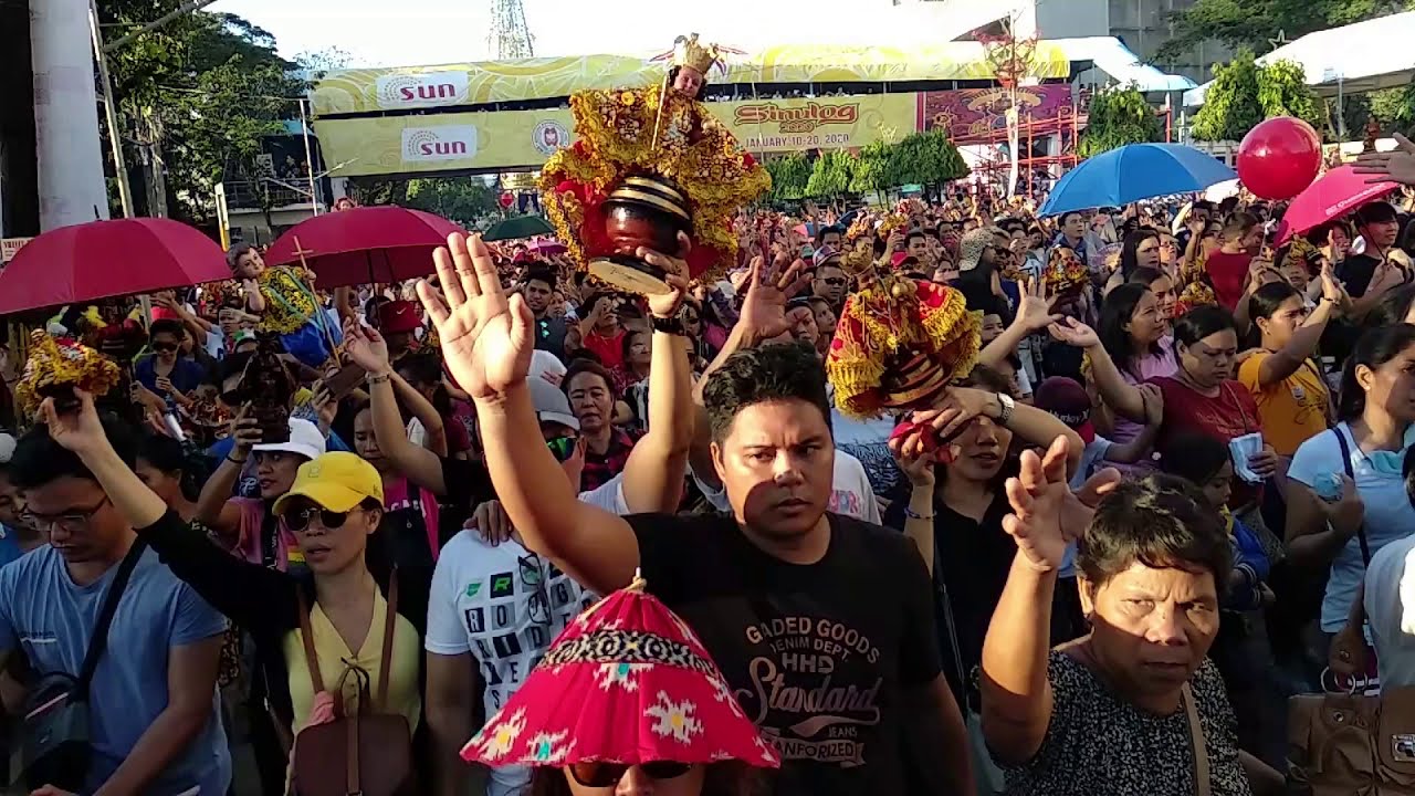 Sinulog Procession 2020 - YouTube