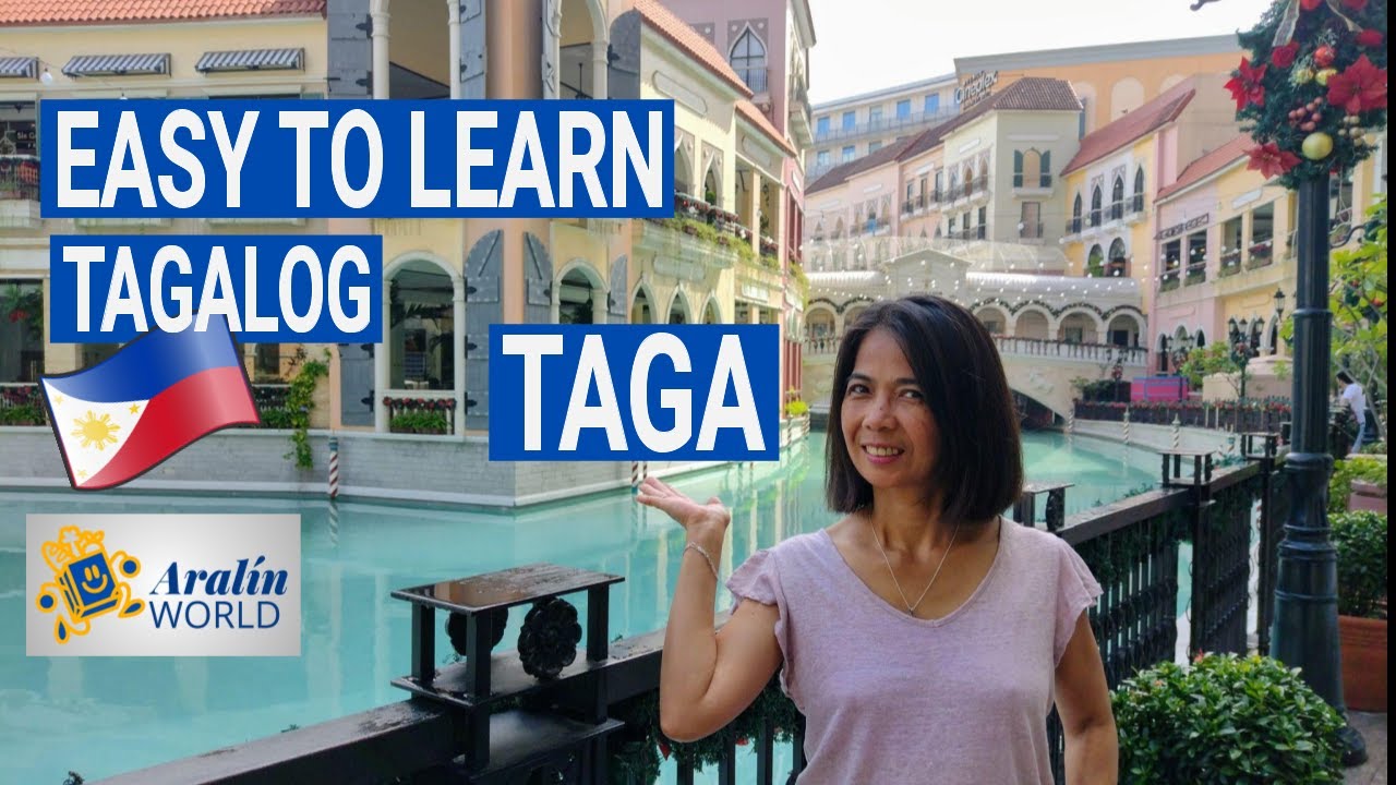 EASIEST TAGALOG WORDS TO LEARN | Prefix Taga - YouTube