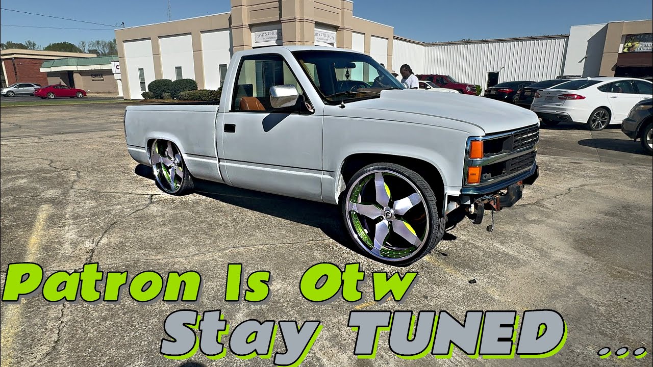1990 OBS ShortBed On Custom Painted 26” Forgiatios Before The Sunroof ...