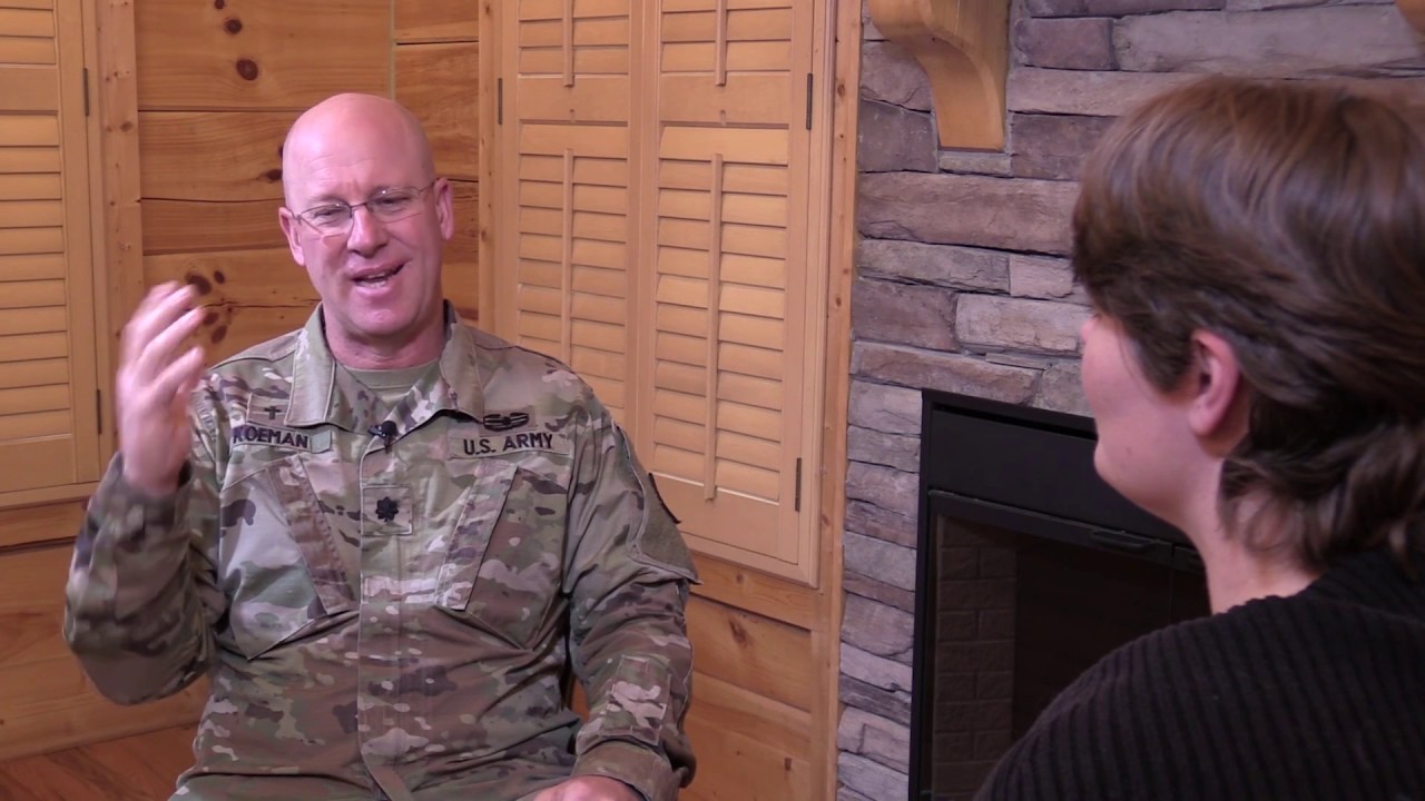 Chaplain Scott Koeman discusses his work as TACOM's chaplain - YouTube