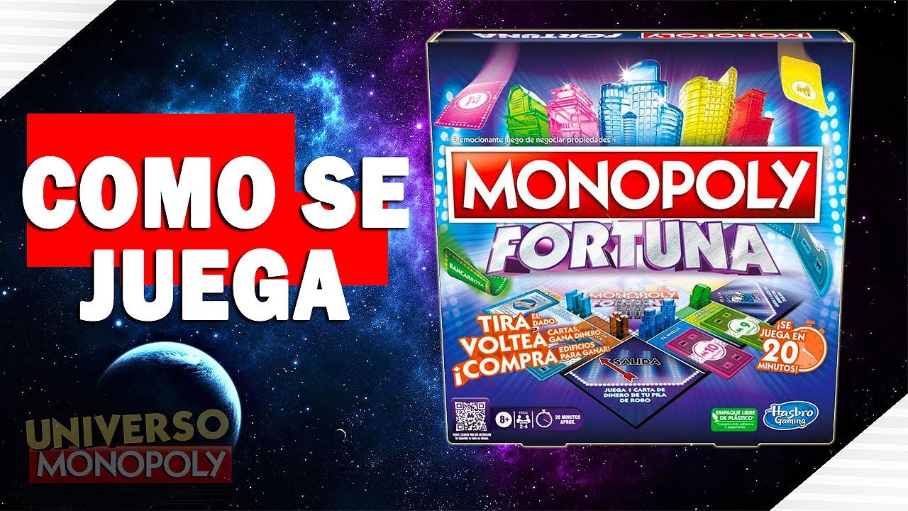 COMO SE JUEGA MONOPOLY FORTUNA - YouTube