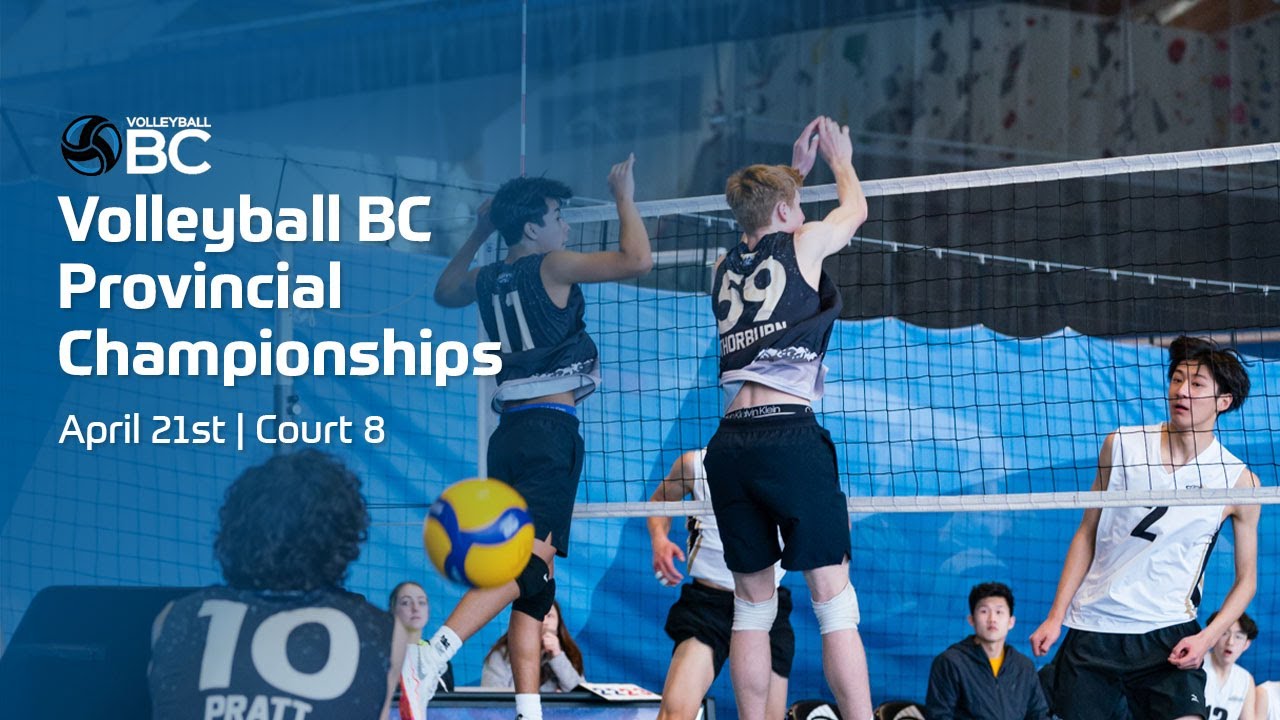 2024 Volleyball BC Provincial Championships - April 21 | Court 8 - YouTube