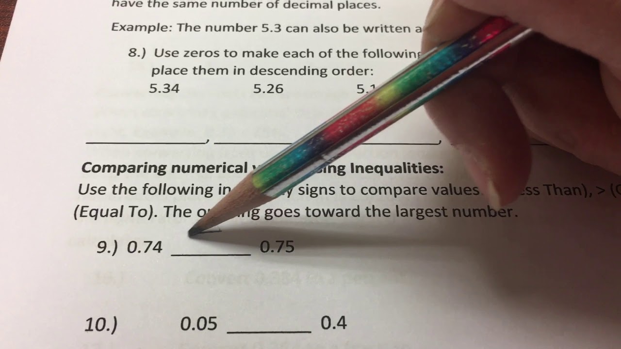 Math 0530: Unit 1 Review - YouTube