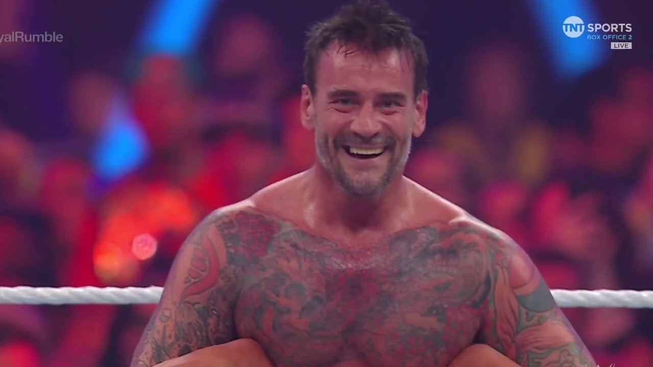 CM Punk Entrance WWE Royal Rumble 2024 Reaction! - YouTube