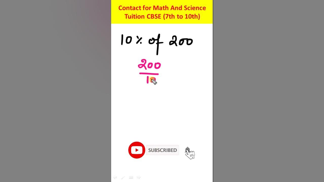 10 0f A Number 10 Percent Of 200 shorts YouTube 10-0f-a-number-10-percent-of-200-shorts-youtube