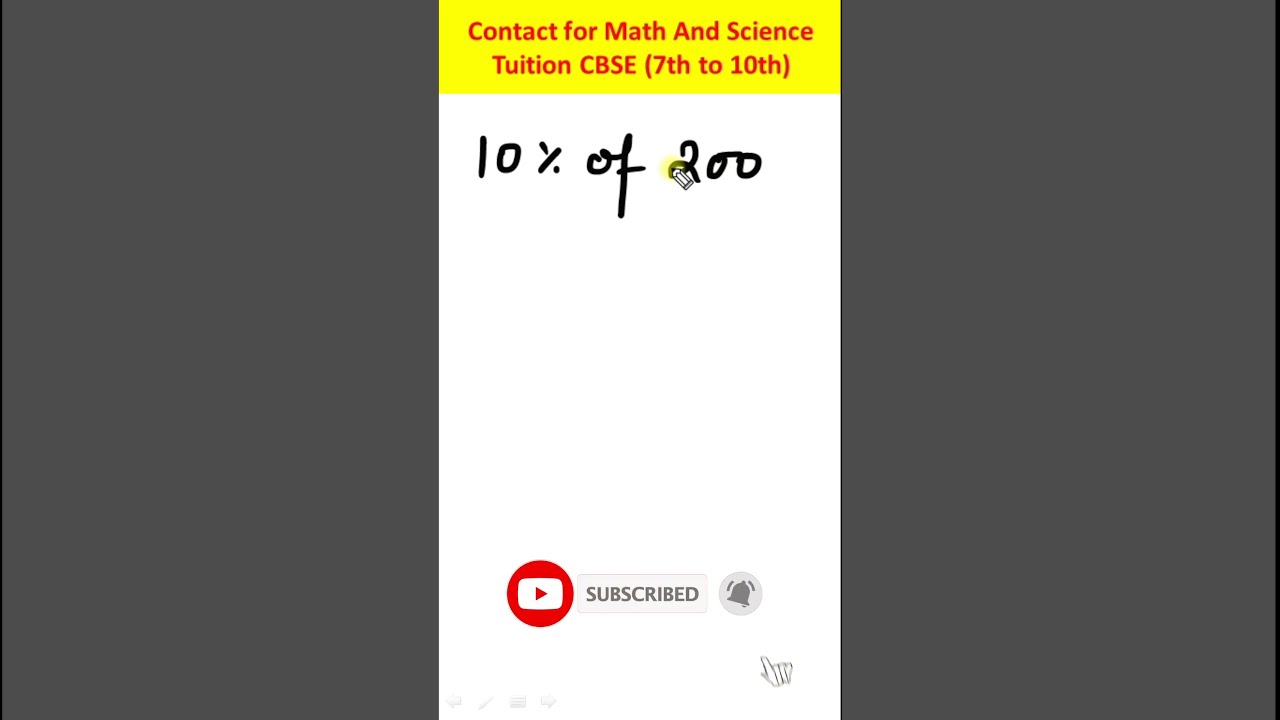 10 0f A Number 10 Percent Of 200 shorts YouTube