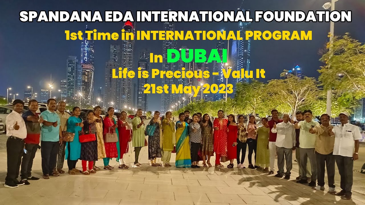 SEIF LIFE IS PRECIOUS VALUE IT PROGRAM IN DUBAI. - YouTube