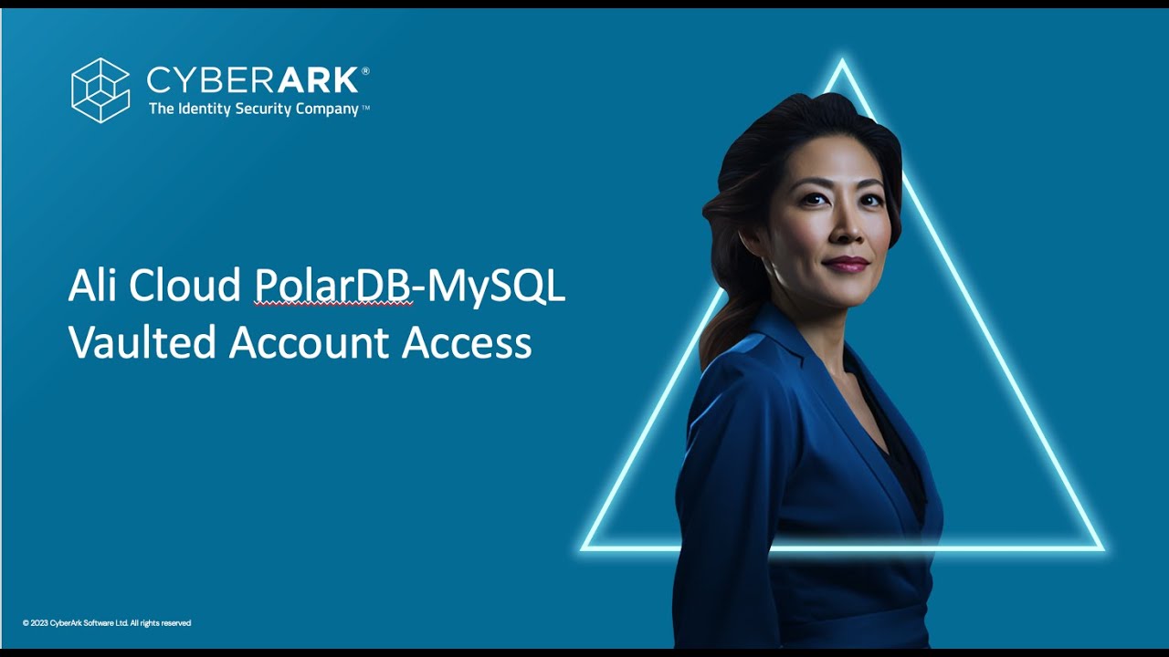 Ali Cloud PolarDB-MySQL Vaulted Account Access - YouTube