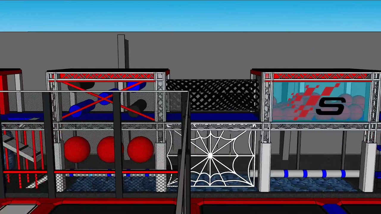 Ninja Wipeout & Trampolines COMING SOON - YouTube