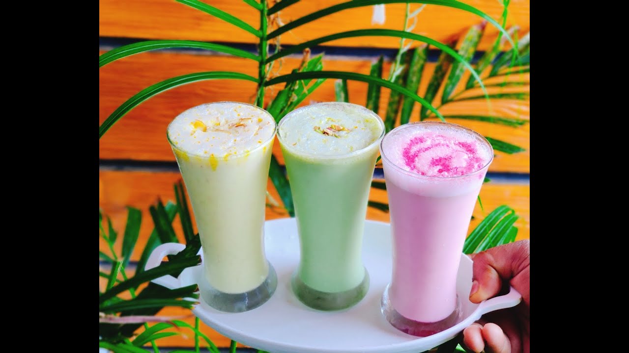 Milkshake|3 diffrent flavours of Milkshakes|Pista Kesar| Rose|Almond ...