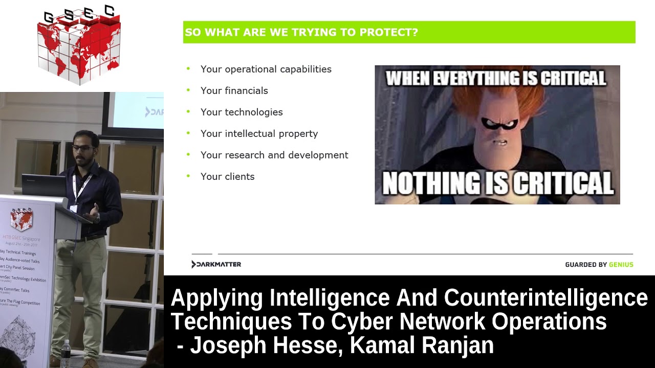 #HITBGSEC 2017 CommSec D2 - Intelligence And Counterintelligence ...