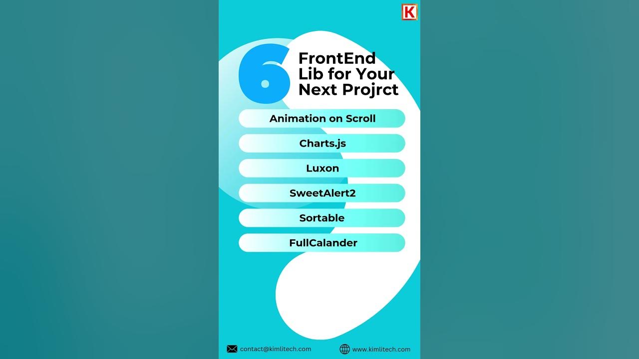Front end library for your next project - YouTube
