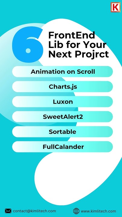 Front end library for your next project - YouTube