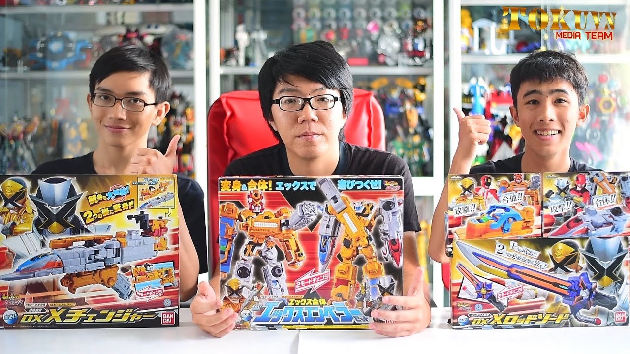 [TMT][744] Giới thiệu DX X Changer, X Train Thunder, X Train Fire, X ...