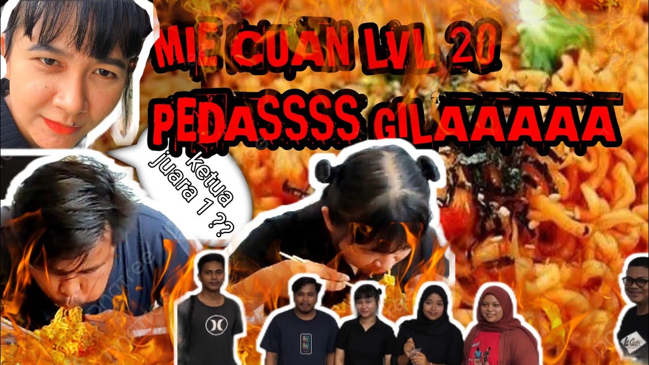 IKUT LOMBA MAKAN MIE CUAN PEDAS LEVEL 20 🔥🔥 LOMBA MIE CUAN BELILAS ...