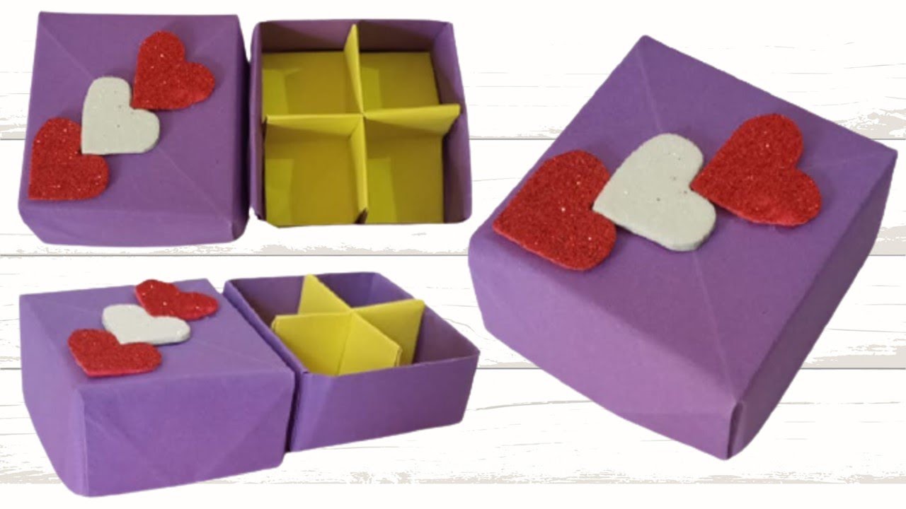 How To Make Divider Box With Paper Easy Way Art And Craft Making DIY How To Make Divider Box With Paper Easy Way Art And Craft Making DIY
