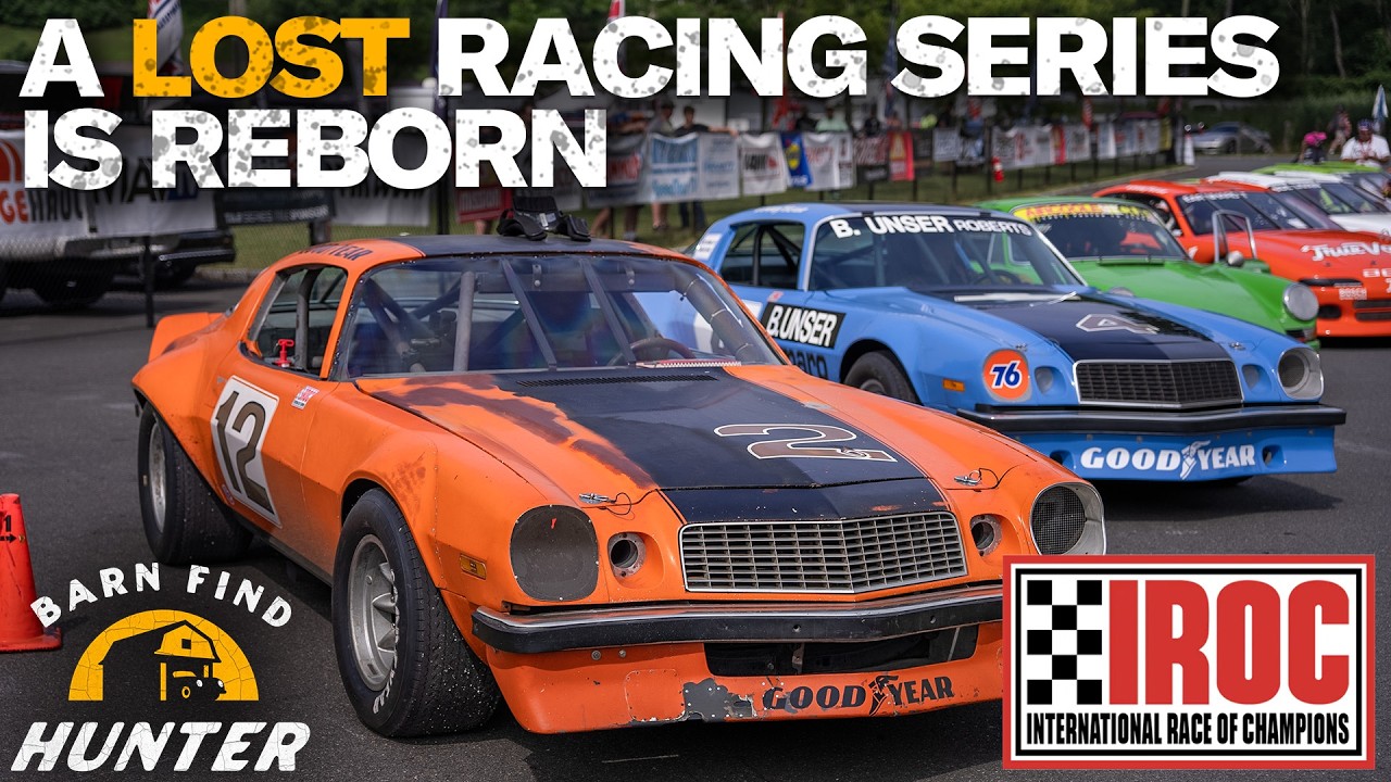 NASCAR Legends Reunited With Their Cars - IROC is Back!! (Behind the ...