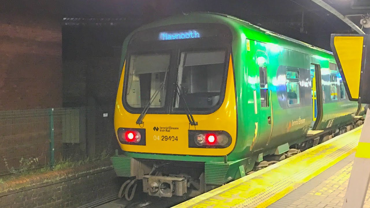 Irish Rail: Maynooth Line || Class 29000: 29417 From Navan Road Parkway ...