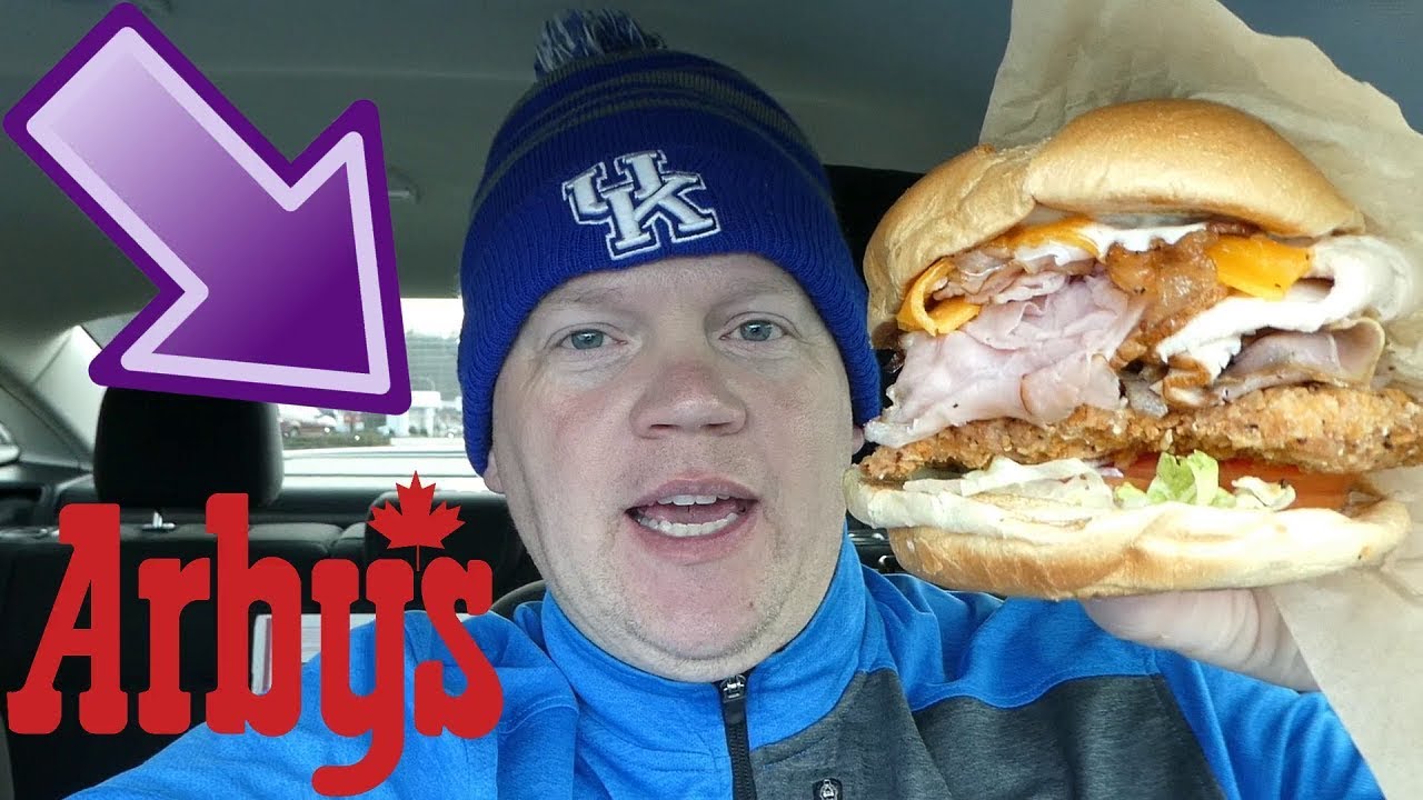 Arby's 5 Meat Mega Stack (Reed Reviews) - YouTube