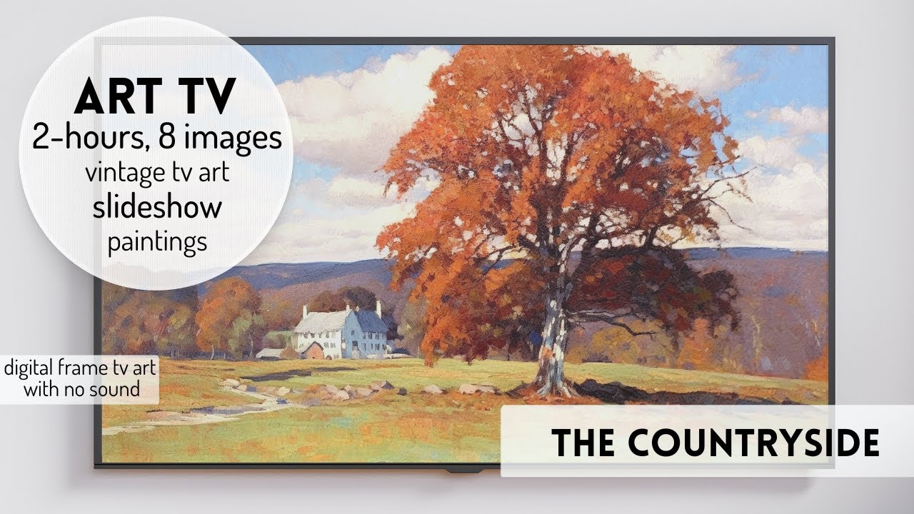 Fall Art Screensaver for TV Autumn Fall Frame TV Art Screensaver Art ...