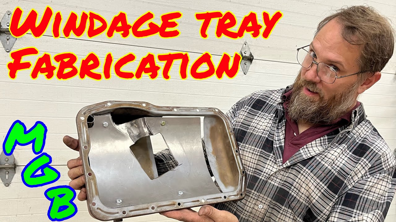 Just baffling part 2, oil pan windage tray fabrication. - YouTube