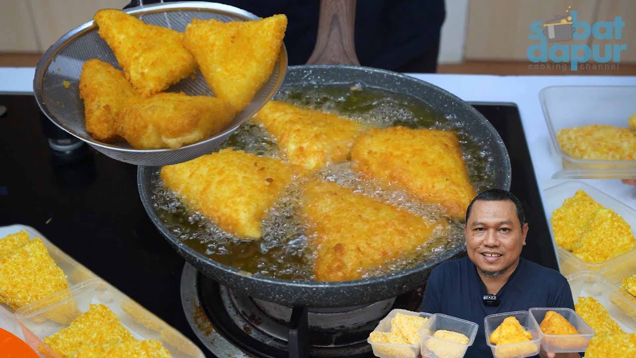 Risol paling lembut sepanjang saya makan, isinya bener-bener beda - YouTube