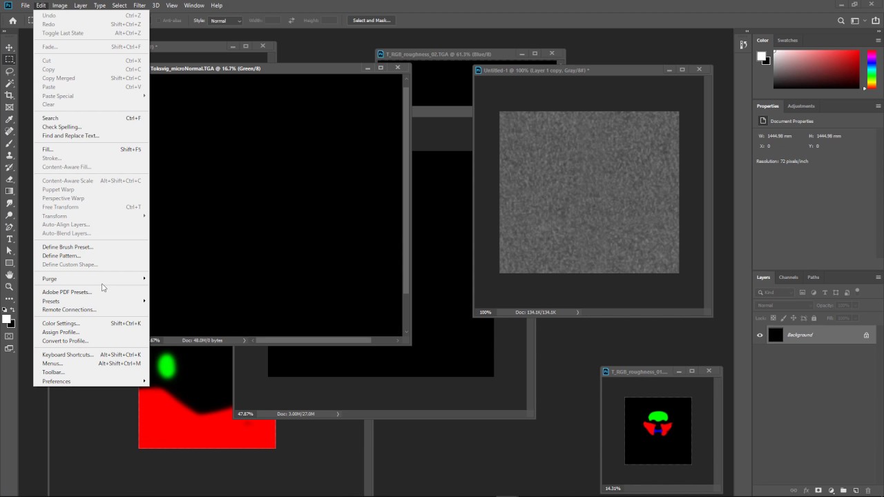 making micro normal pattern for ue4 material - YouTube