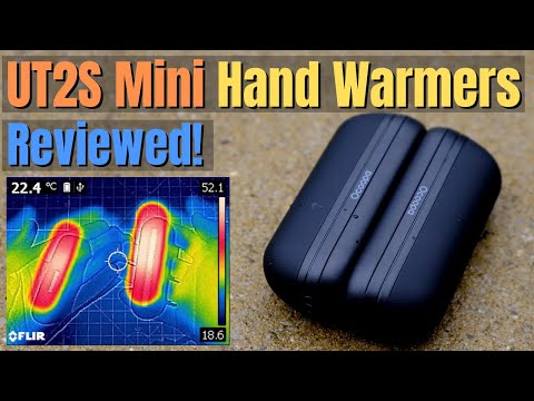 Ocoopa UT2S Mini Hand Warmer Honest Review // Thermal Imaging & Comparison // Best for small hands!