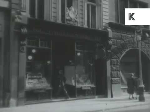 1950s UK Butcher Shop Window - YouTube