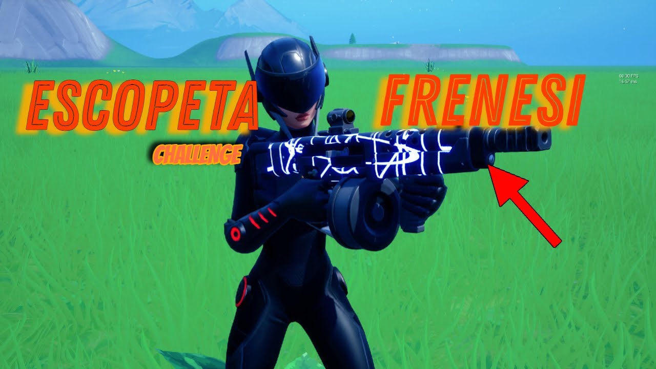 MI MEJOR partida con SOLO ESCOPETA FRENESI en FORTNITE - YouTube
