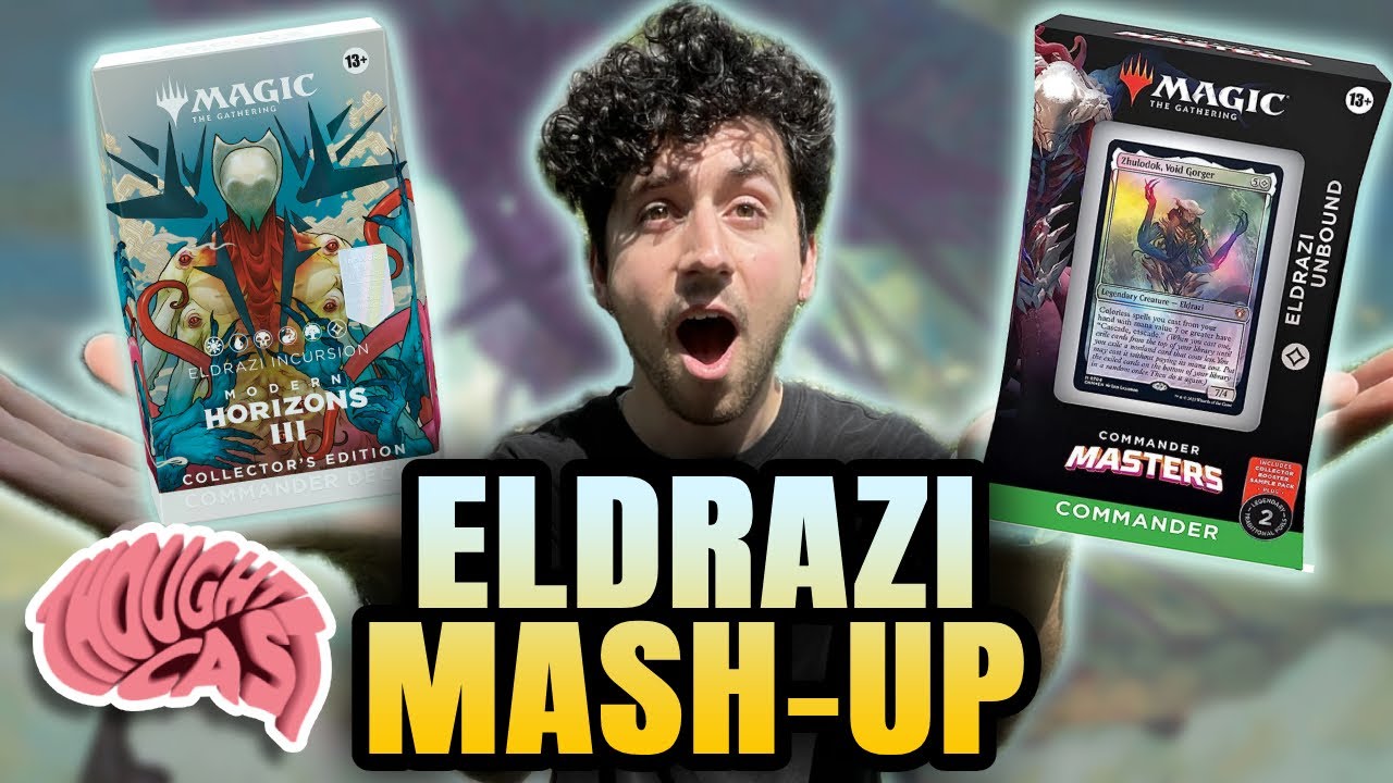 ELDRAZI MASHUP!! | Ulalek, Fused Atrocity | Combined Precon Deck Tech ...