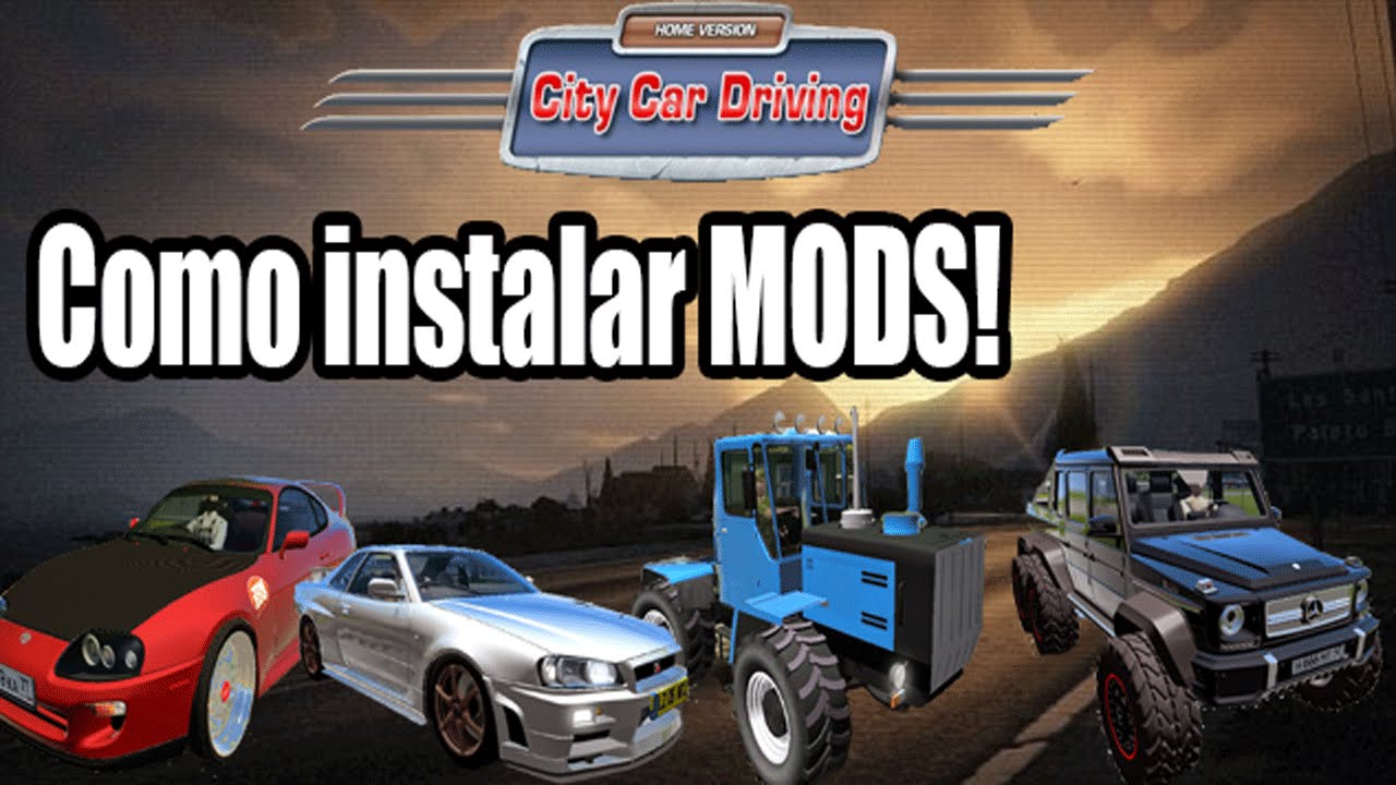 Como baixar e instalar MODS no City Car Driving! - YouTube