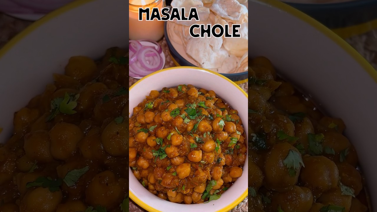 Masala Chole Recipe Must Try #cholerecipes #chole - YouTube