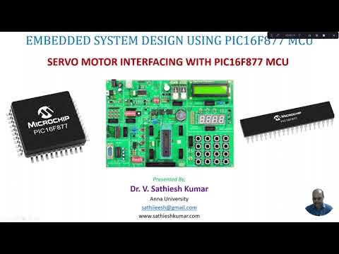 Servo Motor Interfacing with PIC16F877 Microcontroller - YouTube