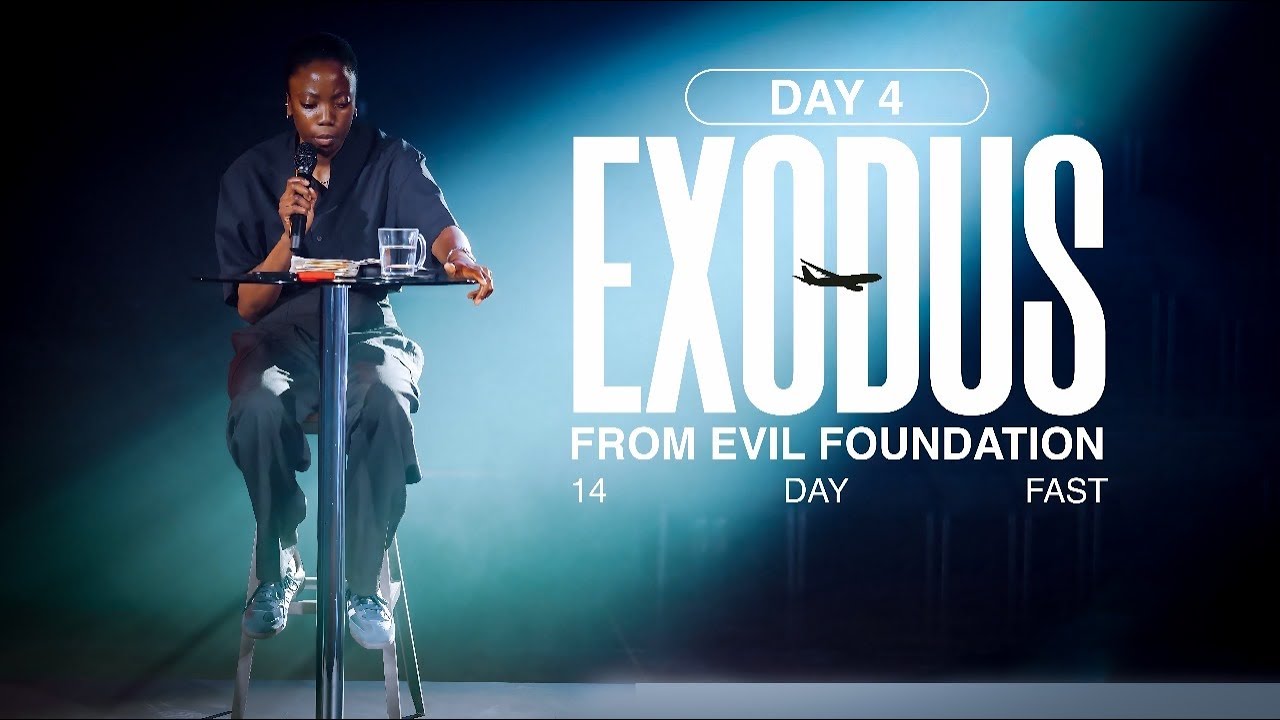 DAY 4 EXODUS FROM EVIL FOUNDATIONS // 14 DAY FAST // PROPHET LOVY L ...