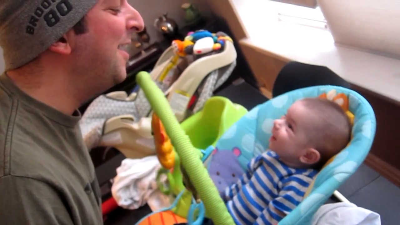 Laughing with Daddy - YouTube