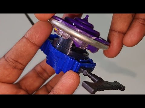 Purple Disc Modified Beyblade - YouTube