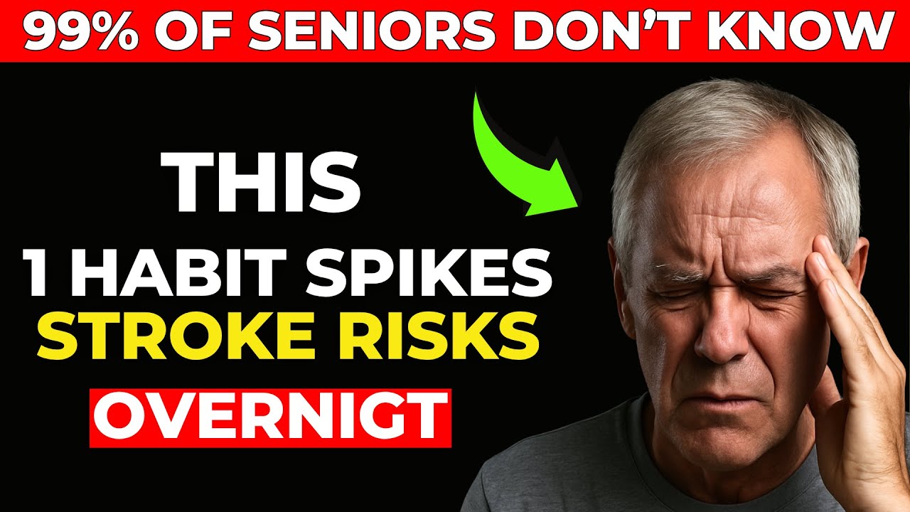 The Shocking Habit That Spikes Stroke Risk Overnight (Seniors Beware ...
