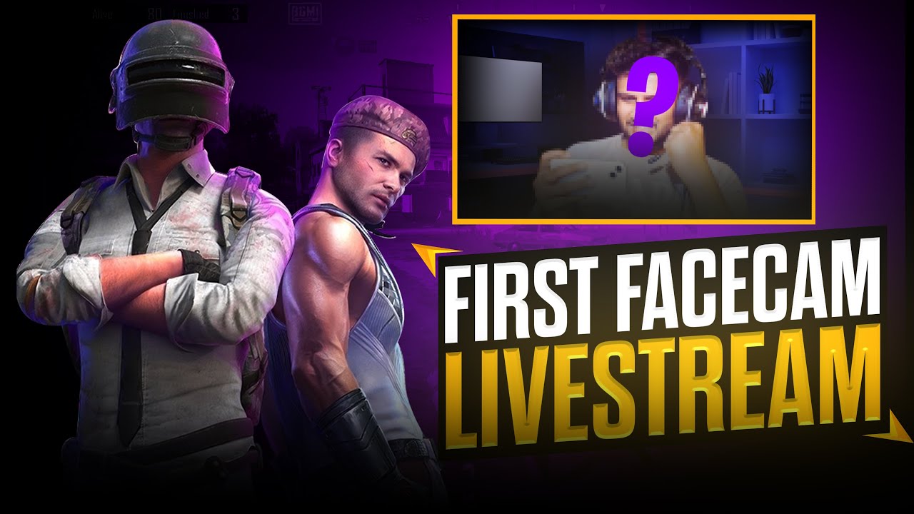 FIRST FACECAM LIVE STREAM ️| FACE REVEAL? | BGMI FUN GAMEPLAY & CUSTOM ...