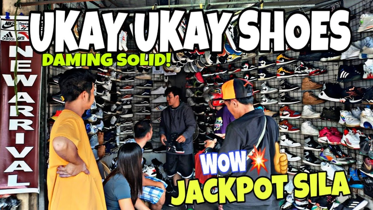 DAMING SOLID NEW ARRIVAL UKAY SHOES JORDAN ADIDAS VANS CONVERSE at IBAPA!JACKPOT SILA - YouTube