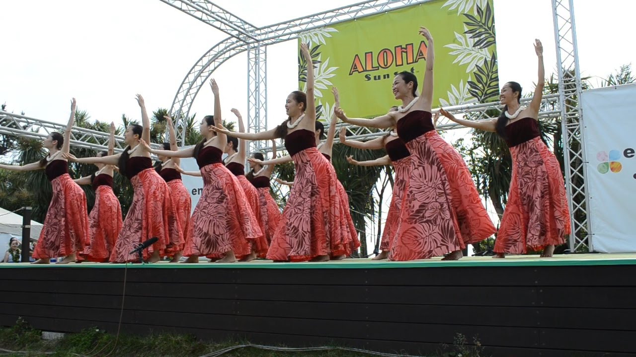 Hanohano Helumoa Hula Halau 'O Leilani Vol.5 江ノ島 Aloha Sunset 2015 ...